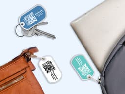 Porte-Clés QR Code - Bienmarquer